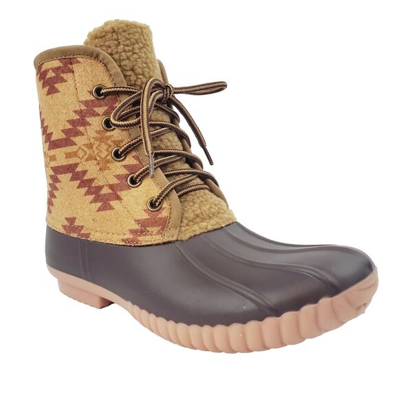 Simply Southern | Shoes | Simply Southern Duck Boots Womens 7 Brown ...